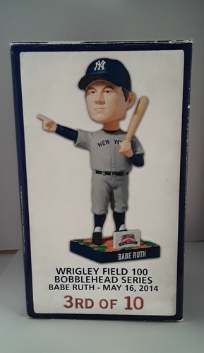 Babe Ruth 2014 New York Yankees Wrigley Field bobblehead New in Box | eBay