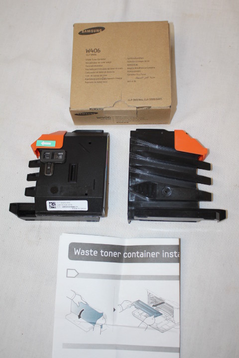 Lot of 2 New Samsung CLT-W406 Waste Toner Container Cartridge-WTB | eBay
