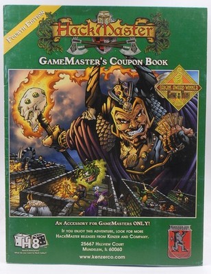 HackMaster GameMaster's Coupon Book Team, HackMaster Development Kenzer ...
