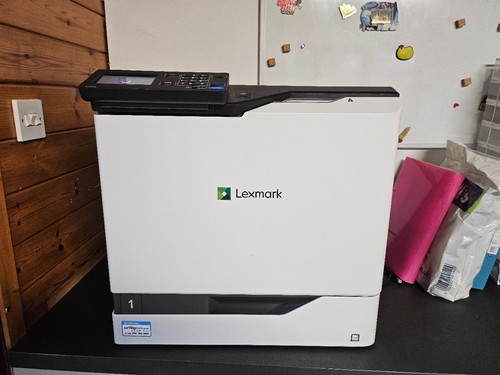 Lexmark CS820, used, good condition needs cyan toner | eBay UK