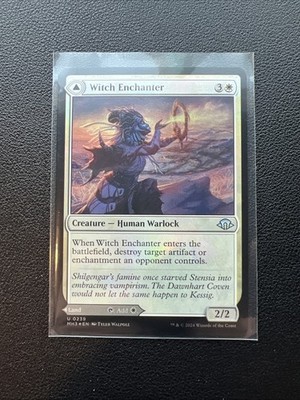 Witch Enchanter/Witch-Blessed Meadow - Foil - NM - Modern Horizons 3 ...