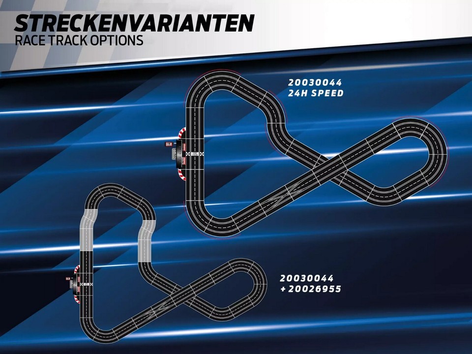 Carrera Digital 132 30044 24H Speed 1:32 Slot Car Set Wireless Controls ...