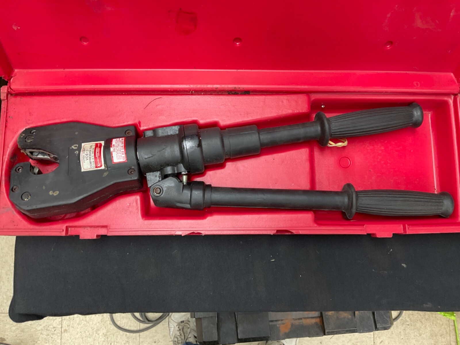 Anderson Vc6 Vc6-3 Versa-crimp Manual Hydraulic Compression Tool. for ...