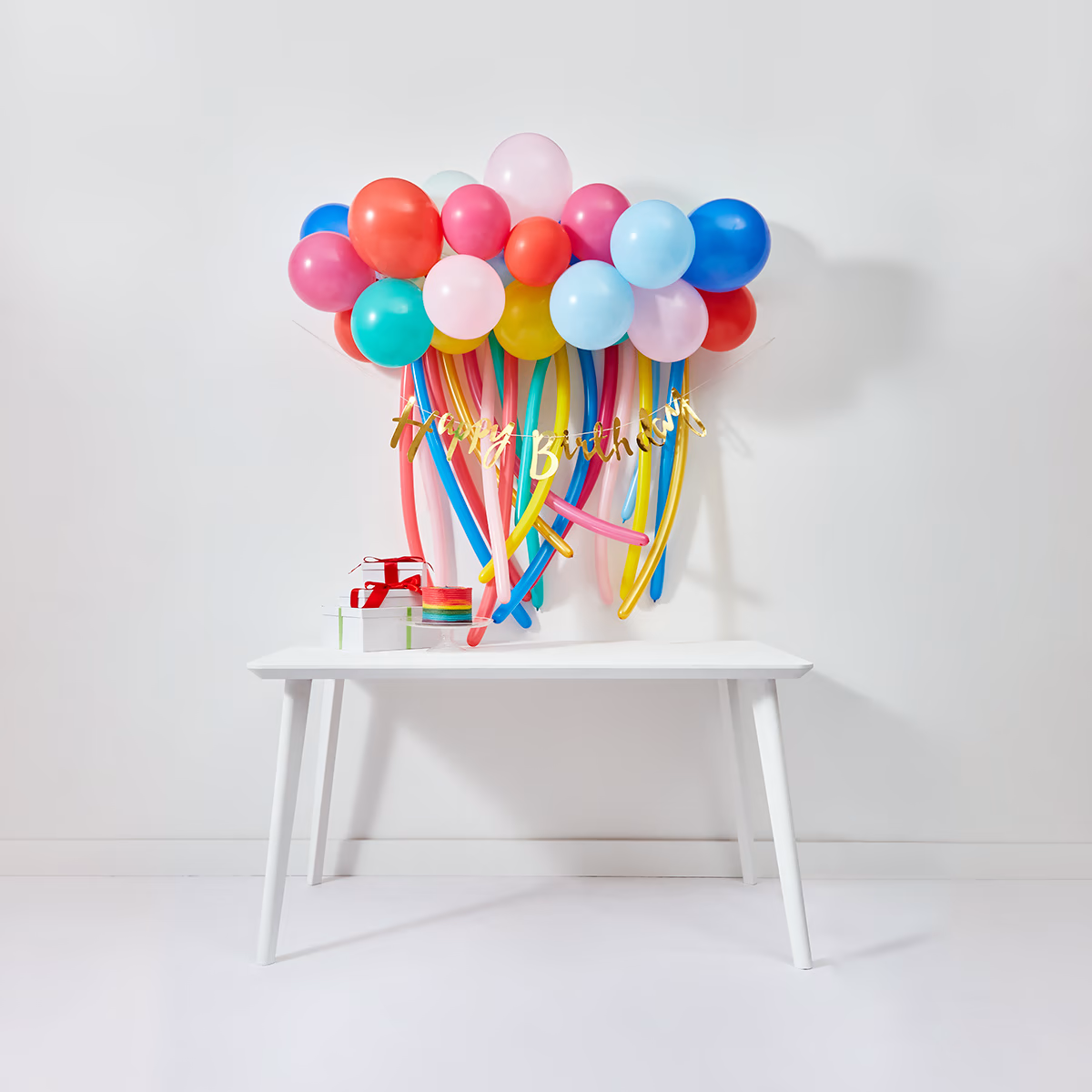 52pcs Wiggle Balloon Mega Garland Mega Arch Kit Party Birthday Décor ...