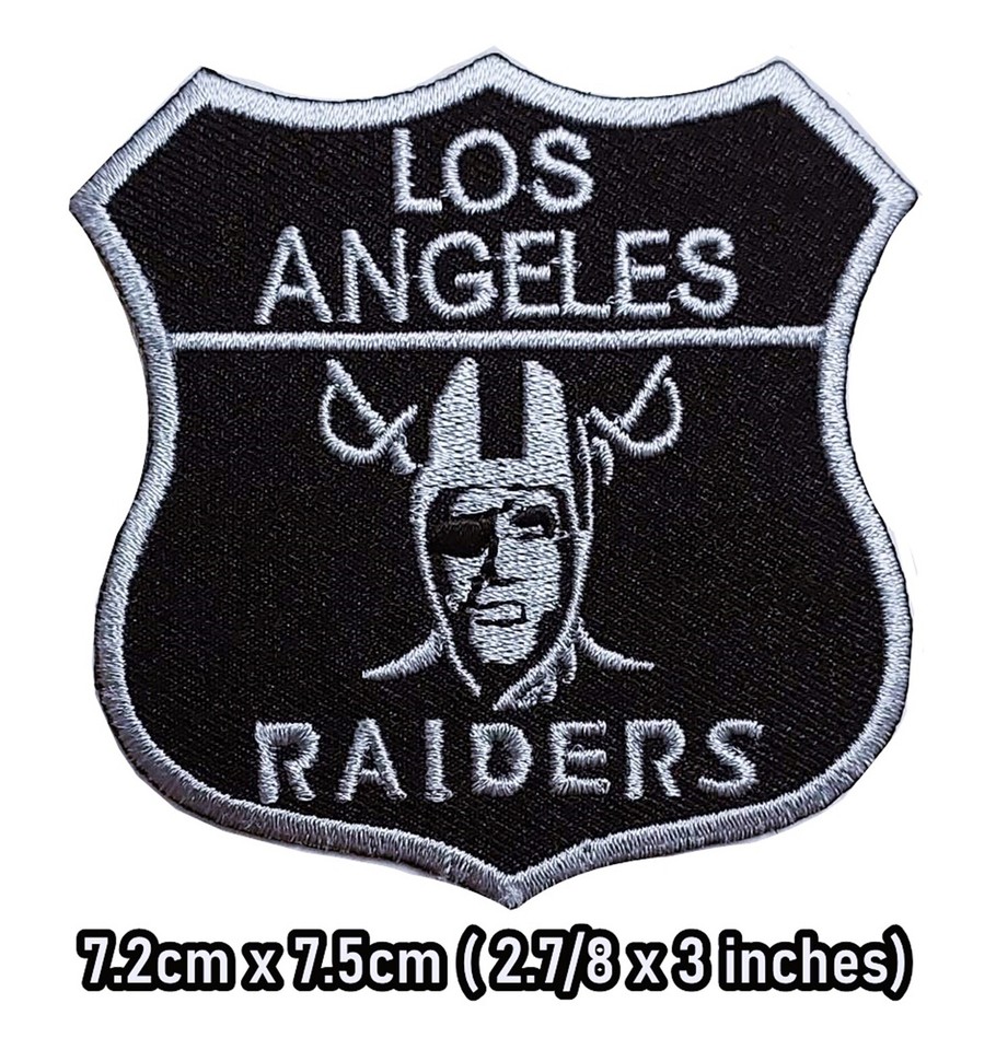 Oakland Raiders NFL Football Patches Embroidery iron,sew(From Thai by ...