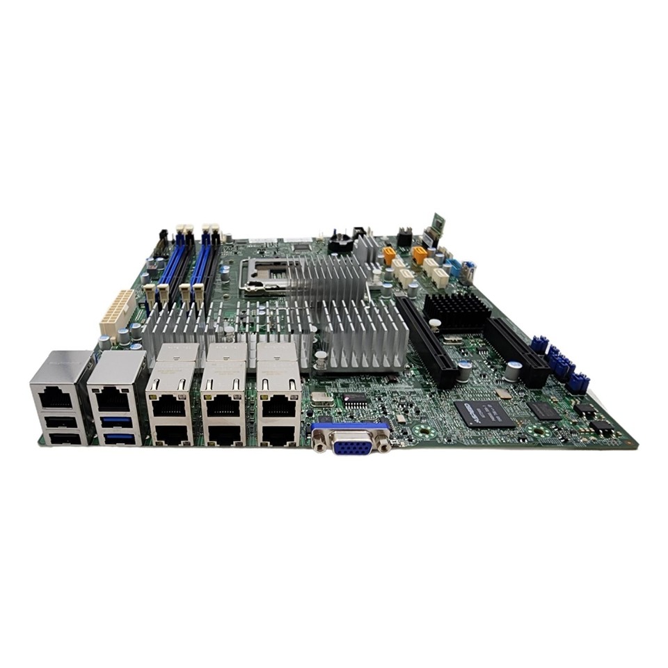 Supermicro X10SLH-N6-ST031 ATX LGA 1150 Intel C226 Server Motherboard ...