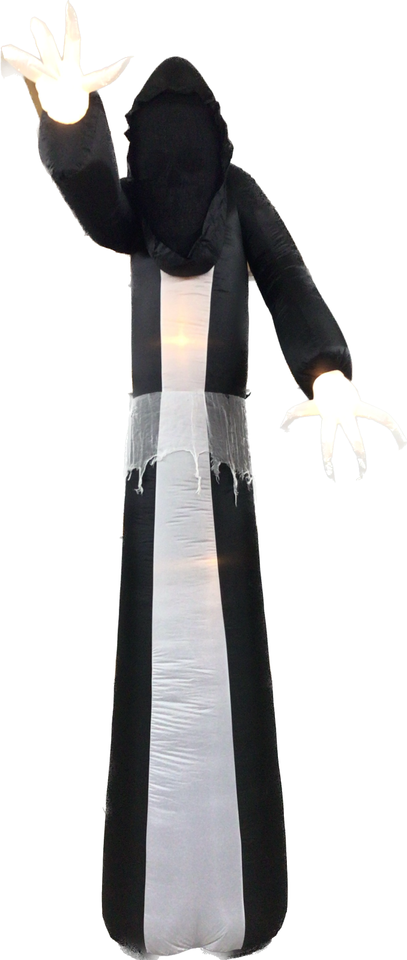 12ft Gemmy Airblown Inflatable Prototype Halloween Faceless Face ...
