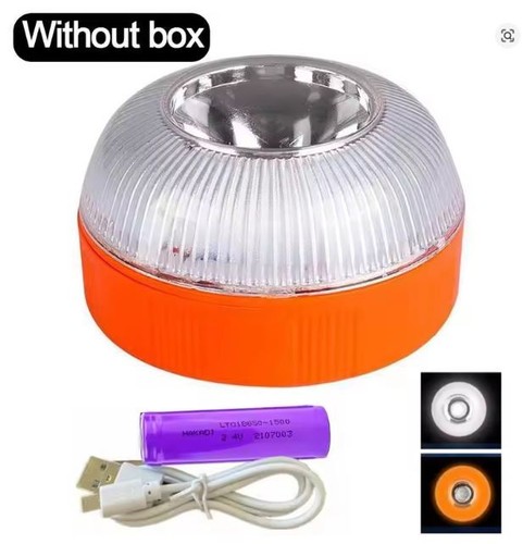 Car Emergency Beacon Light USB Rechargeable V16 Magnetic Induction ...
