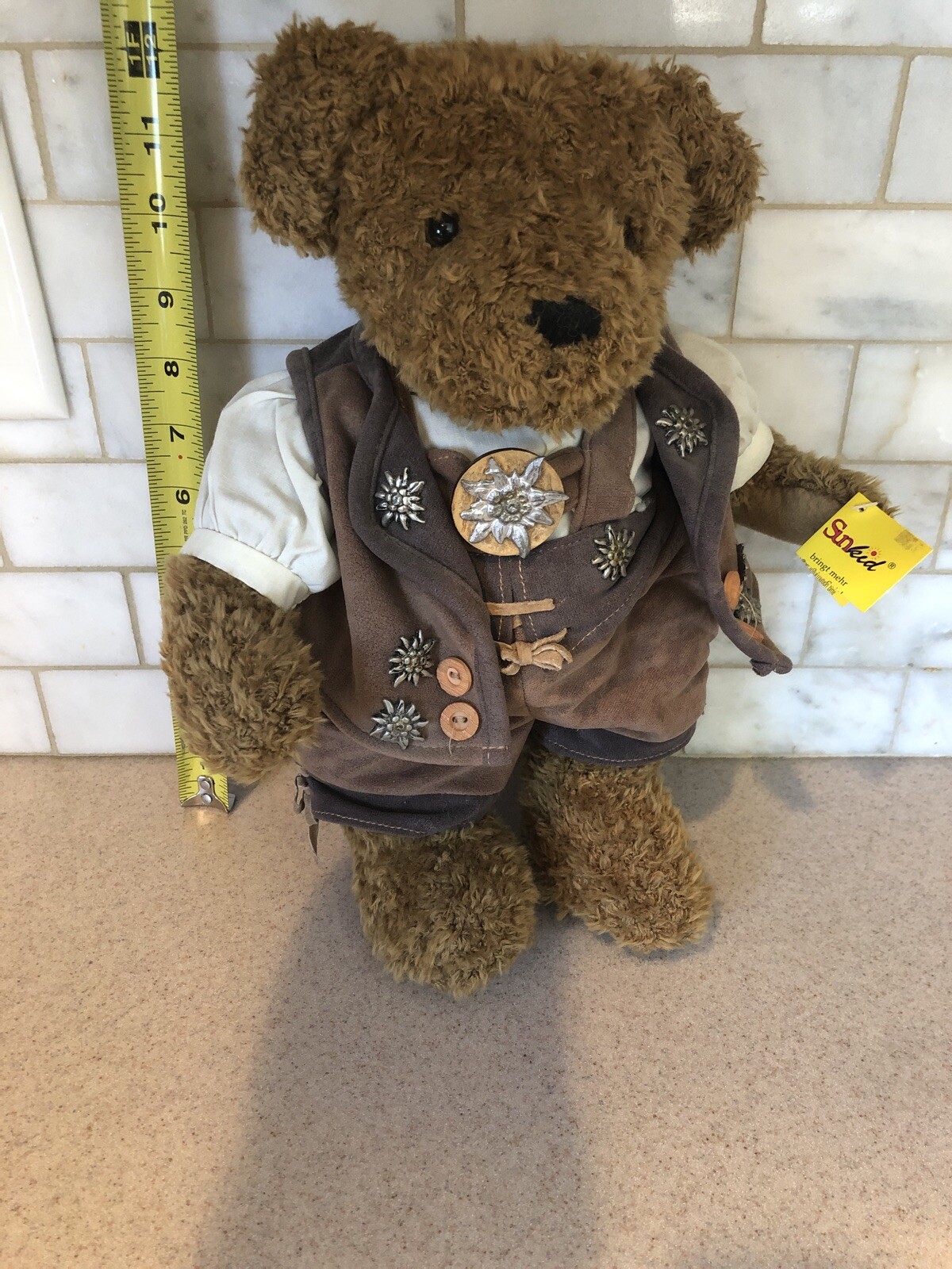 Vintage Sunkid German Bear - Bayern Baer in Rare Clothes Male | eBay