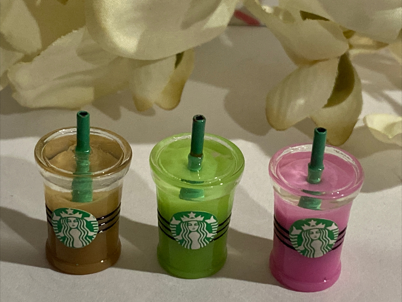 Lps 3PC Starbucks Accessory Lot LPS LOL BARBIE MLP MH DOLL Accessories ...