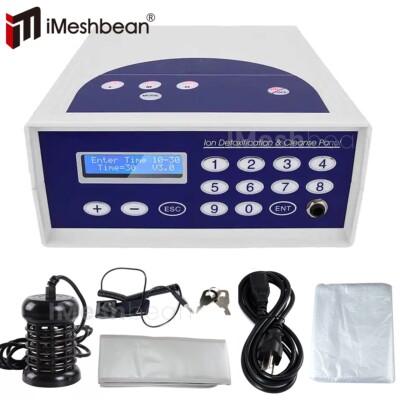 Detox Foot Bath Spa Machine Kit FIR Belt Cell Ion Ionic Aqua CHI SPA ...