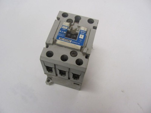 CUTLER-HAMMER AN16DNO STARTER NEMA SIZE1 27A 3POLE 120V USED | eBay