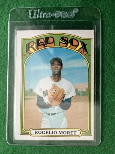 Topps Baseball Card 1972 Number 113 ROGELIO MORET (Pitcher) Boston Red ...