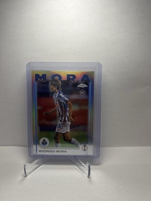 24-25 Topps Chrome #137 Rodrigo Mora Rookie RC silver refractor 🧼 ...