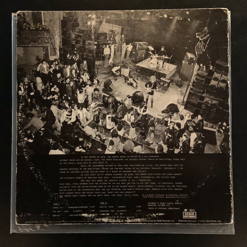 The Cramps Gravest Hits vinyl LP 1979 illegal records | eBay