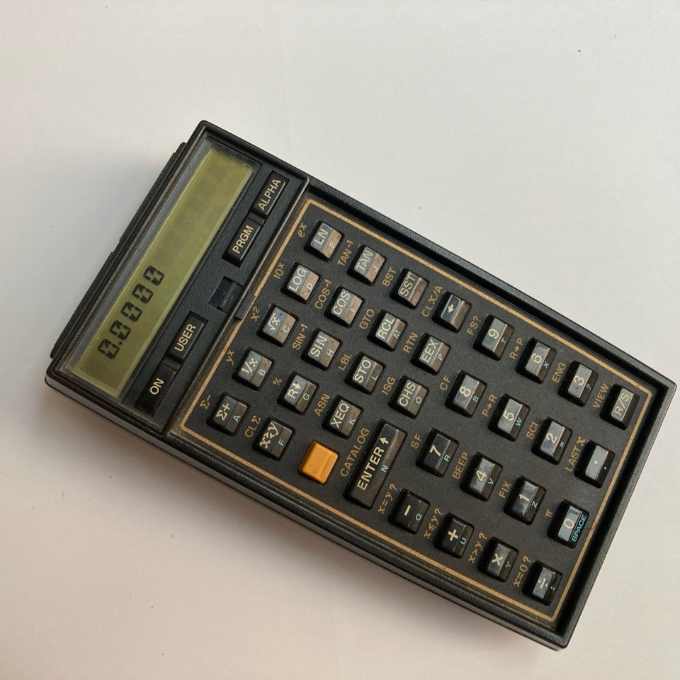 Hp 41cv calculator excellent condition vtg hewlett packard hp41cv | eBay