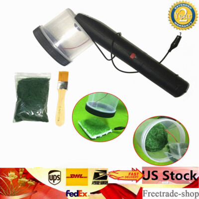 Grass Applicator Electrostatic Flocking Machine Static Grass Flock ...