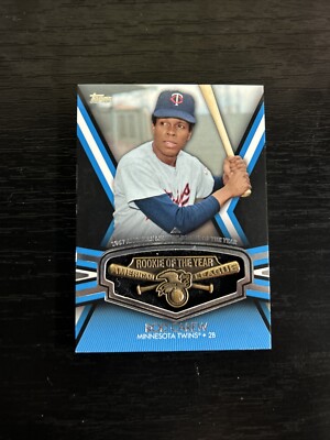 2013 Topps Rod Carew Rookie of the Year Commemorative Manufactured ...