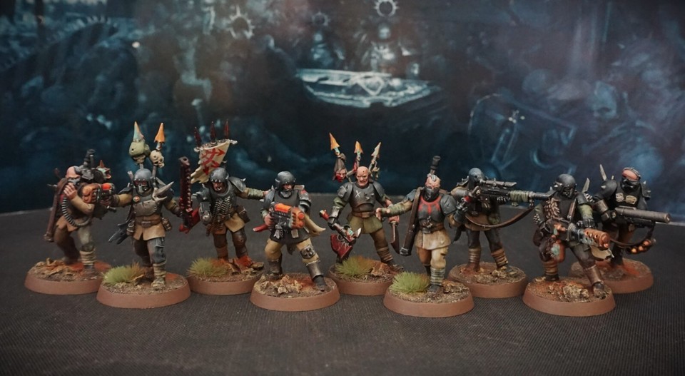 Kill Team: Blooded painted Warhammer 40k Traitor Guard Chaos Space ...