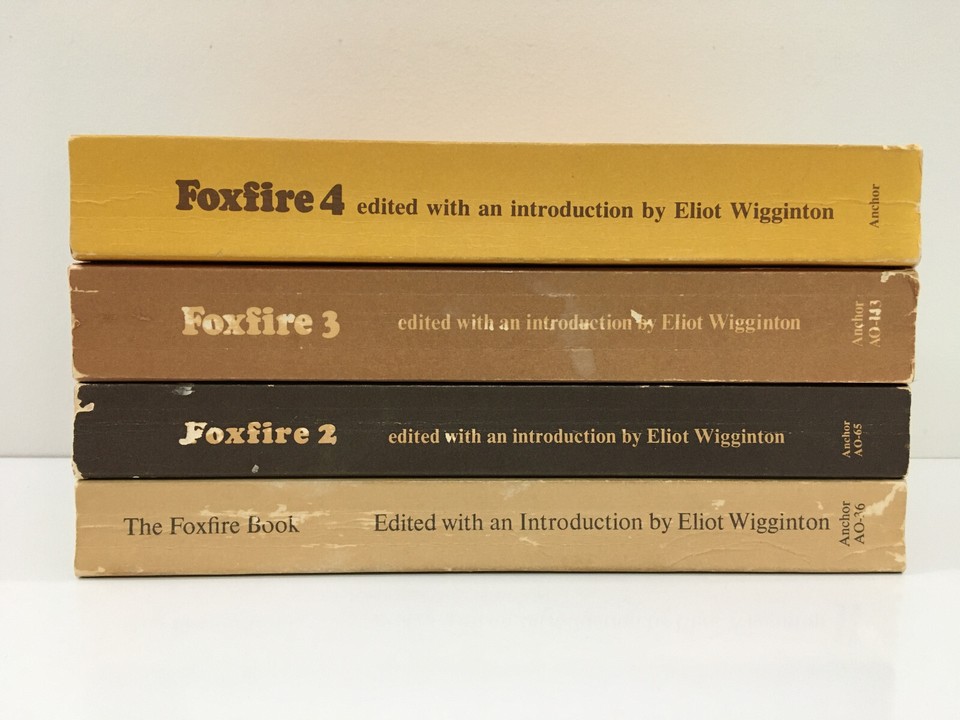 The Foxfire Book Set #1-4 1 2 3 4 Wigginton Homesteading Prepper ...
