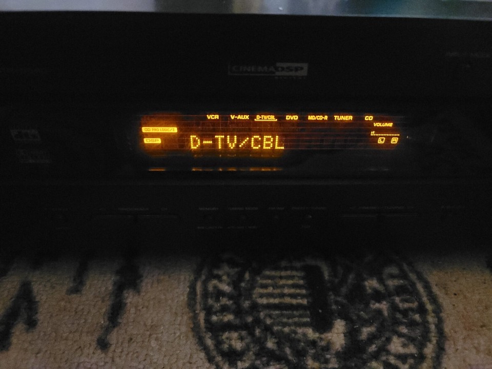 Yamaha AV Receiver HTR-5540 Natural Sound Dolby Digital & Pro Logic II ...