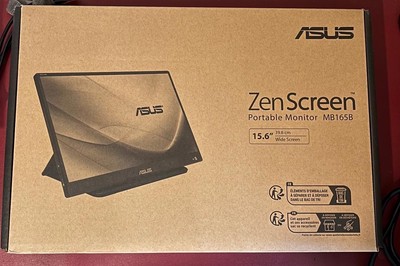 ASUS ZenScreen MB165B 15.6" Mobile USB HD Monitor Portable. Brand New ...