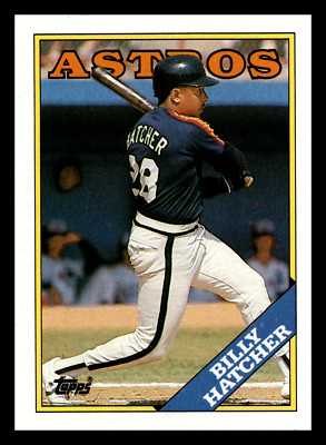 1988 Topps Billy Hatcher Houston Astros #306 | eBay