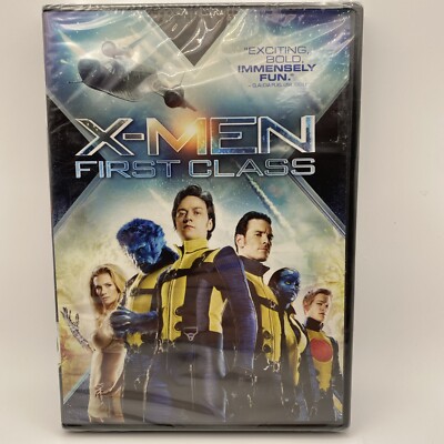 X-Men: First Class: (DVD, 2011) James McAvoy - Michael Fassbender | eBay