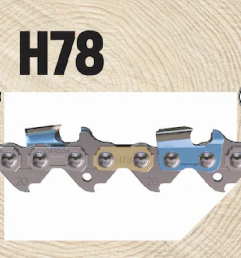 Oregon Control Cut Low Kickback 20" Chain 78 Links .325"Pitch H78 New ...