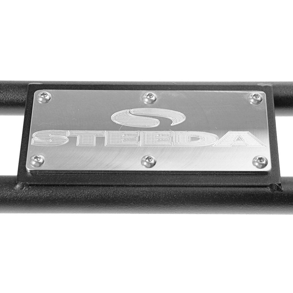 Steeda Strut Tower Brace Double Bar Mustang EcoBoost/GT 2015-2025/ Dark ...