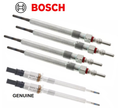 4 Glow Plug & 2 Glow Plug w/ Sensor OEM for Audi Q7 TDI / VW Touareg ...