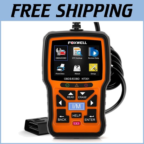 Professional OBDII Diagnostic Scanner - Live Data & Error Code Reader ...