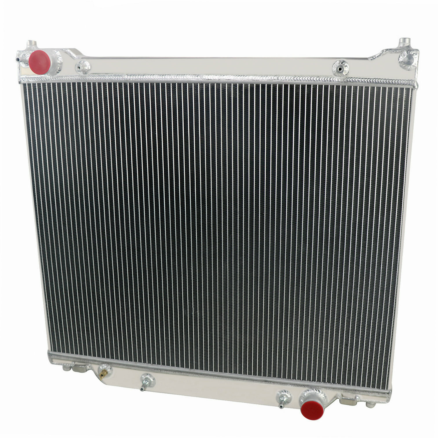 4 Row Radiator For 1997-2014 2012 Ford E150 E250 E350 E450 Super Duty 5 ...