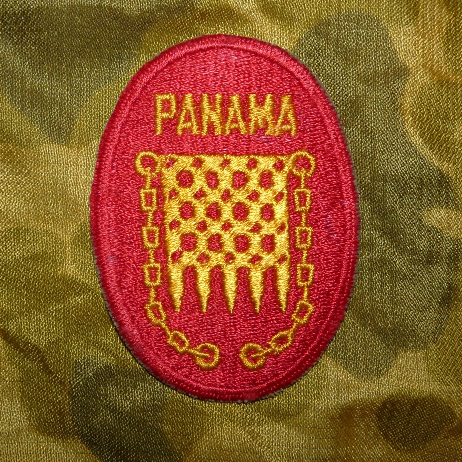 Original WW2 US Army Panama Hellgate Embroidered Sleeve Patch | eBay