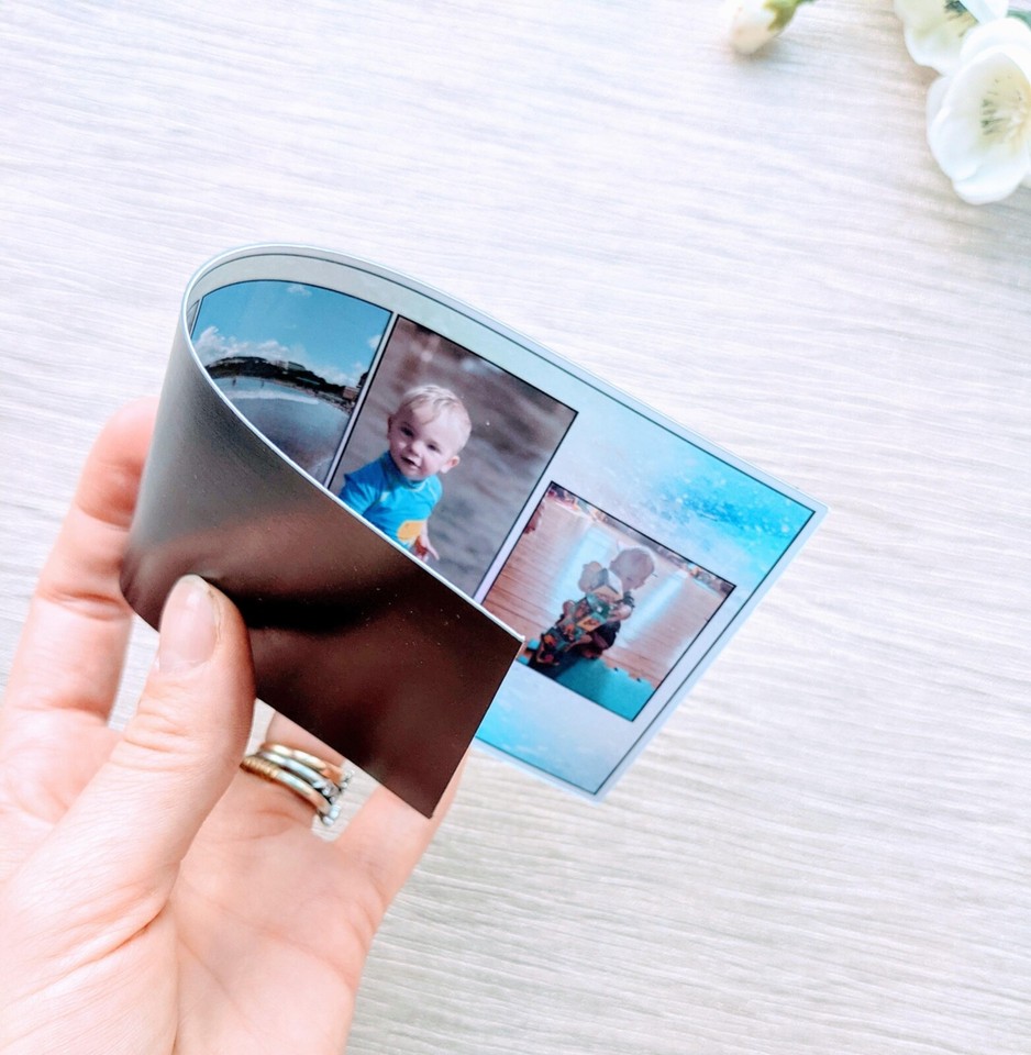 Personalised Rectangle Fridge Magnet Tiles, Photo Magnets, Gift Idea ...