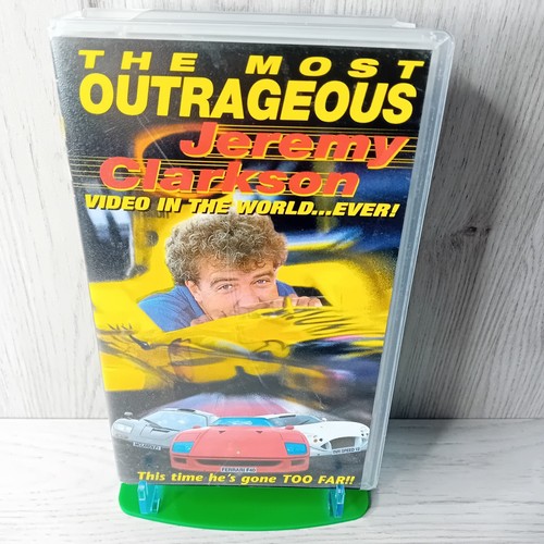 THE MOST OUTRAGEOUS JEREMY CLARKSON VHS TAPE - RARE RETRO SERIES ...