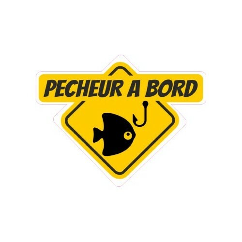 Pêcheur à bord 3536 autocollant adhésif sticker | eBay