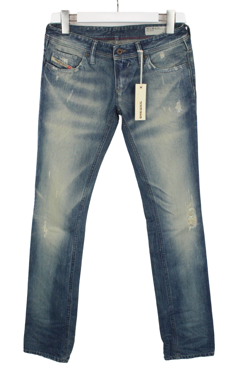 DIESEL Lowky Regular-Straight Low Waist 081K6 Jeans Women's W26/L34 ...