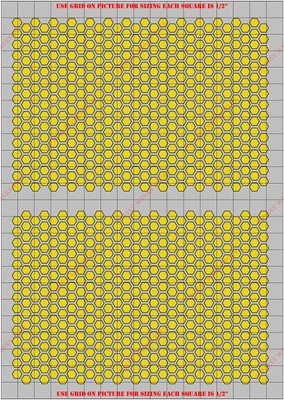 SHS1002HT Hexagon Vinyl High Temp Paint Mask Kit | eBay