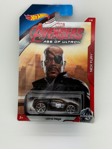 2015 Hot Wheels Ultra Rage Black - Marvel Avengers Age of Ultron Nick ...