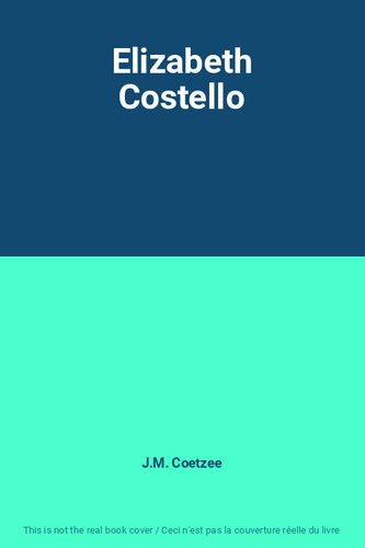 Elizabeth Costello, J.M. Coetzee | eBay