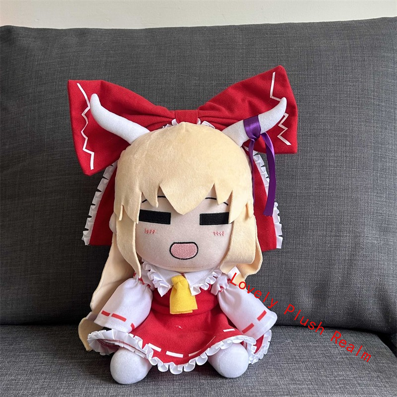 Touhou Project Fumo Ibuki Suika Plushie Doll Sitting Pose Dress Up ...