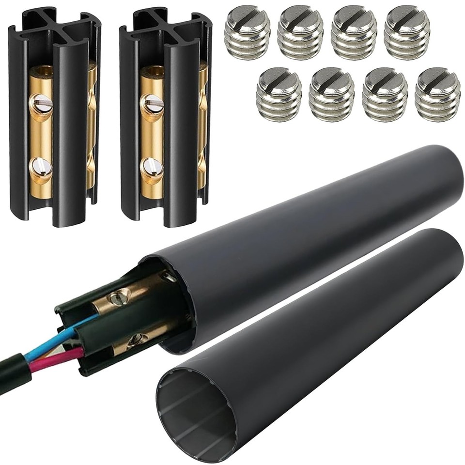 Underground Electrical Wire Splice Kit with Brass Screws and Heat ...