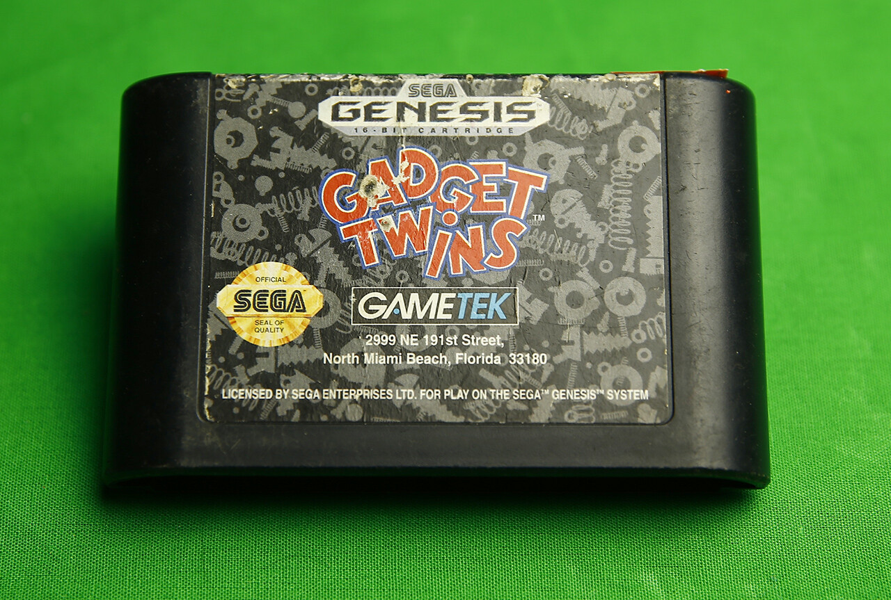 Gadget Twins by Gametek • Sega Genesis/Mega Drive System/Console ...