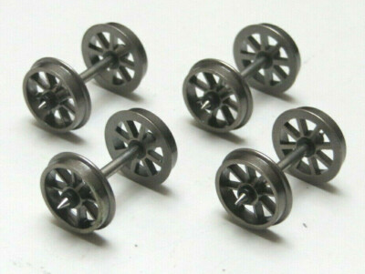 4 x Dapol spoked OO gauge metal wheelsets for wagons, spares, wheels | eBay