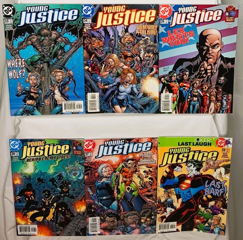 YOUNG JUSTICE #33 - 43 | Peter David Todd Nauck | Joker's Last Laugh ...