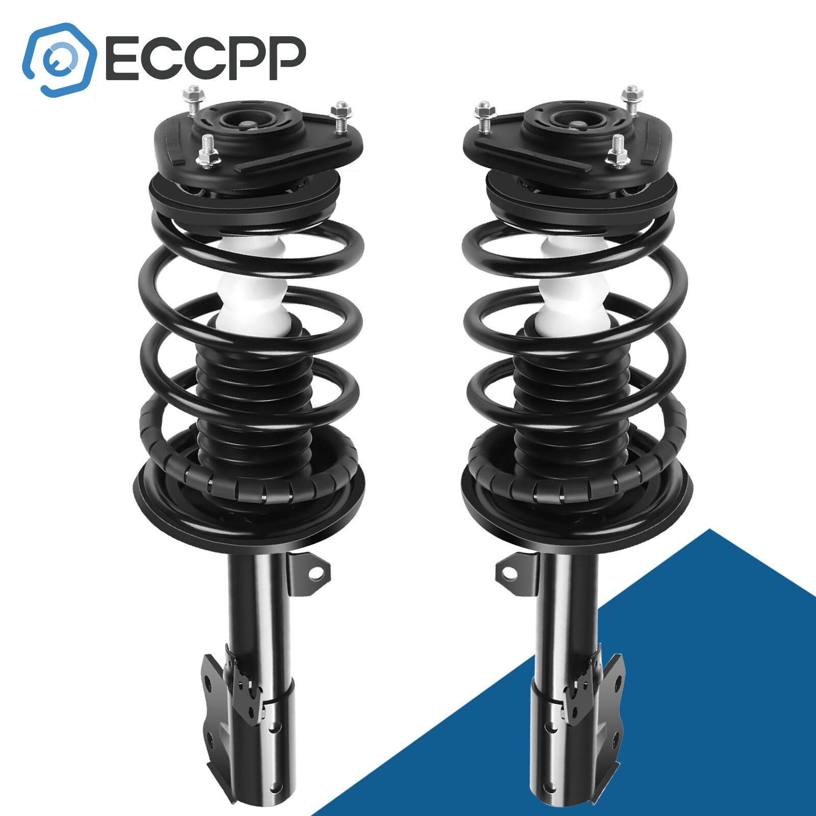 Front Quick Install Struts Shocks Coil Springs Mounts For 2004-2009 ...