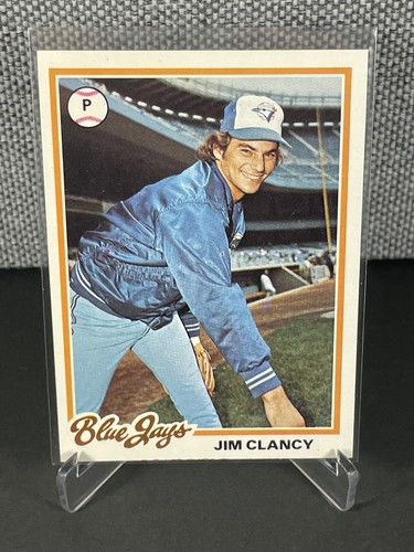 1978 Topps Jim Clancy Rookie #496 Toronto Blue Jays | eBay
