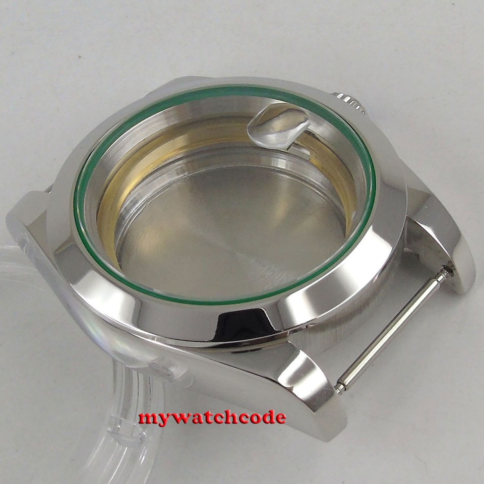 40mm Sapphire Glass Automatic Watch Case Fit ETA 2836 2824 8215 NH34 ...
