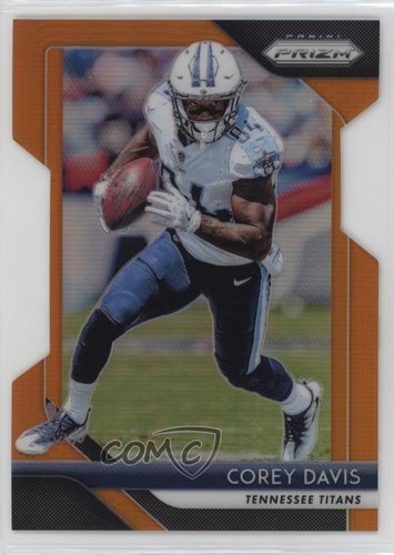 2018 Panini Prizm Orange Prizm /249 Corey Davis #8 | eBay